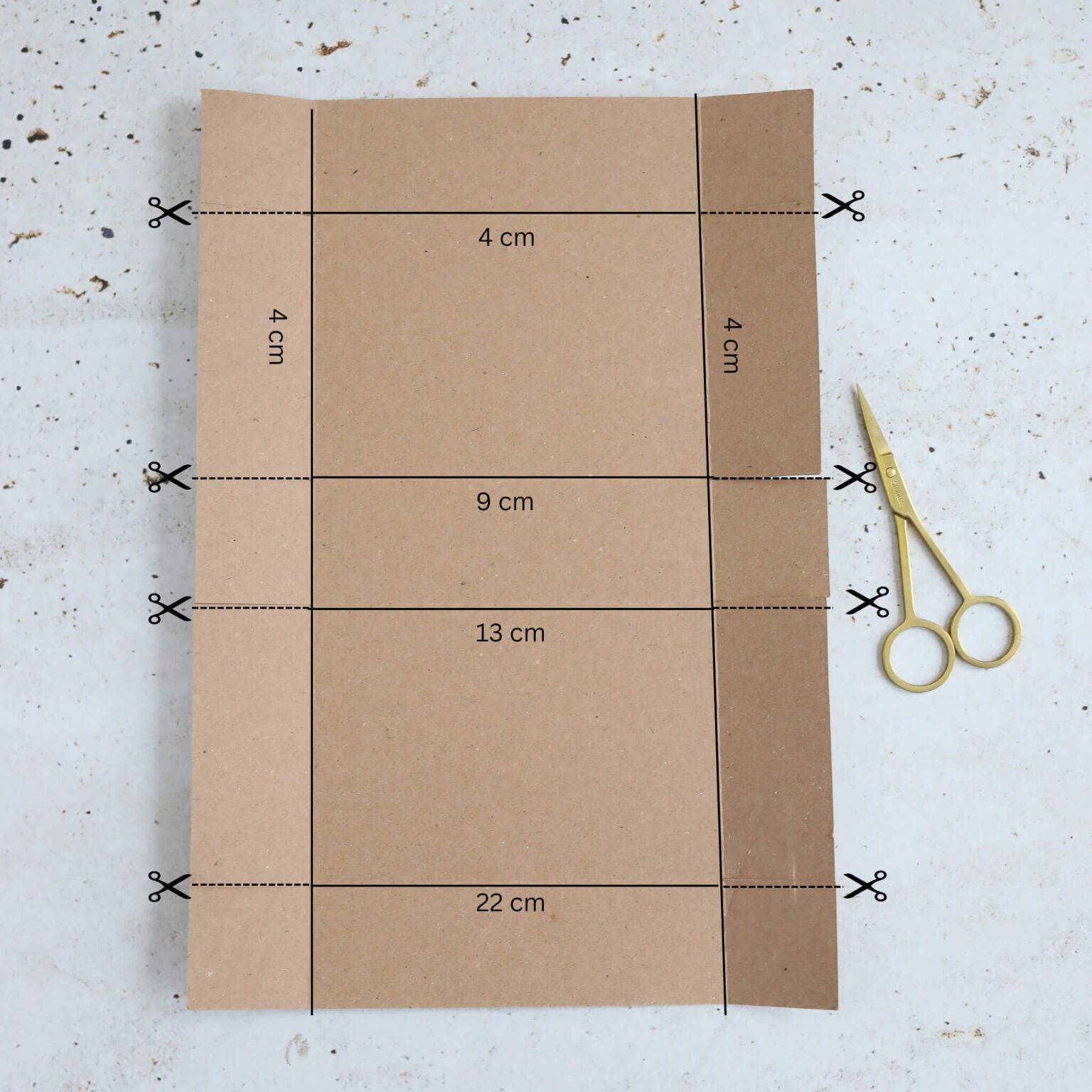 10 Minuten DIY: Pappschachtel aus einem DIN A4 Blatt basteln Mrs ...